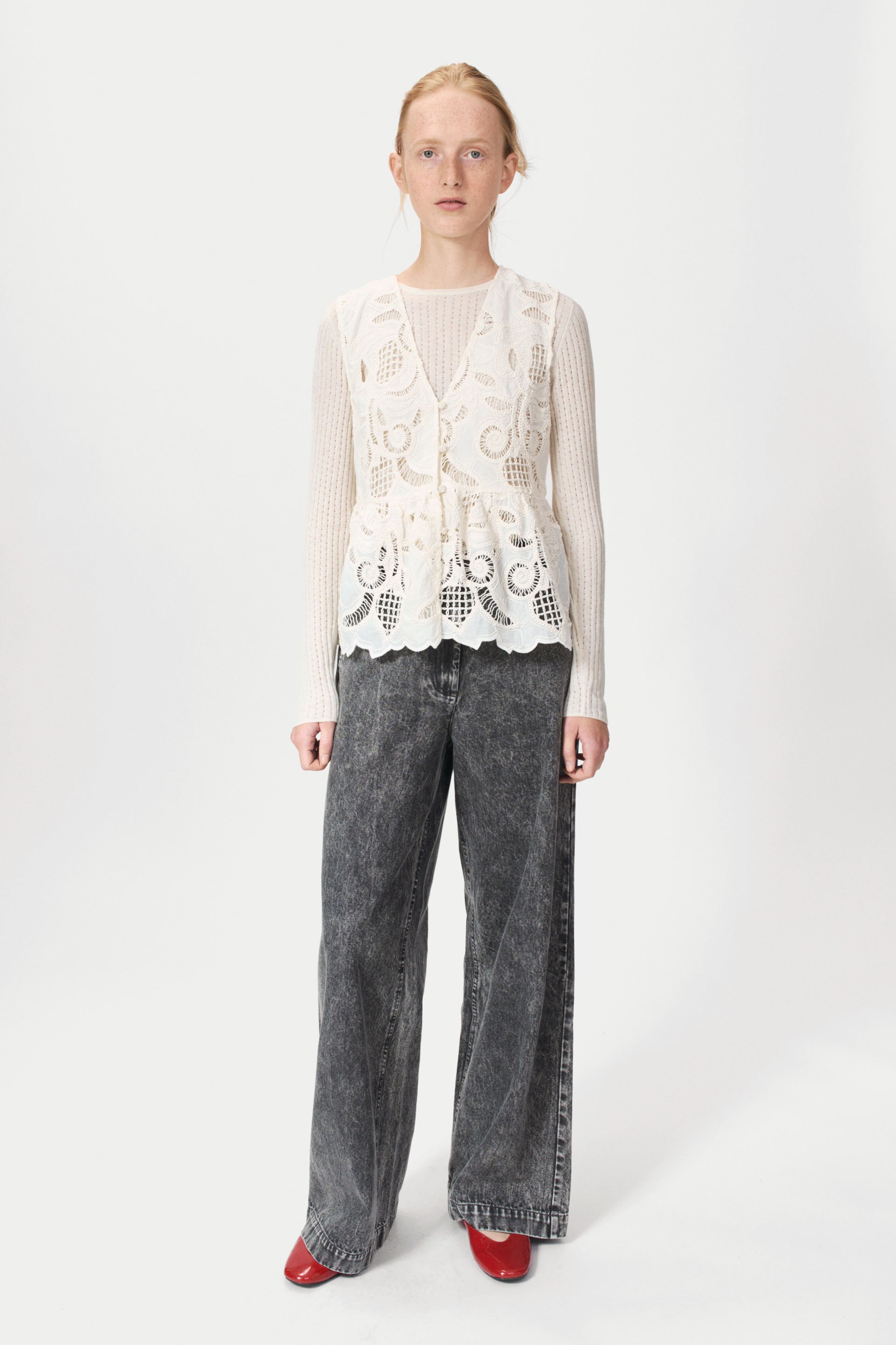 Porter Pants - Black Marble